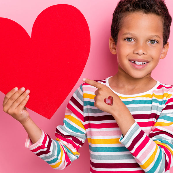 CHOCOLATE BOX | METALLIC TEMPORARY FLASH TATTOOS® | KIDS VALENTINE'S ...